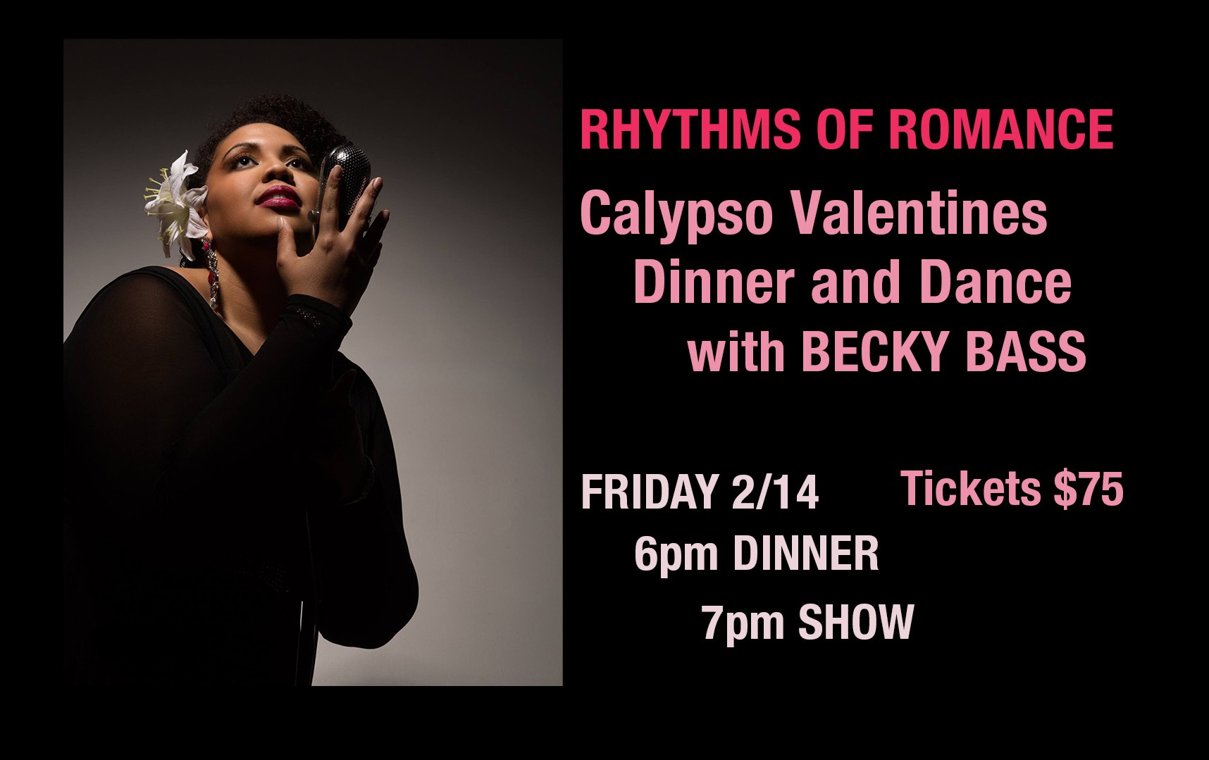 Rhythms of Romance - Calypso Valentines Dinner Dance Featuring Becky ...