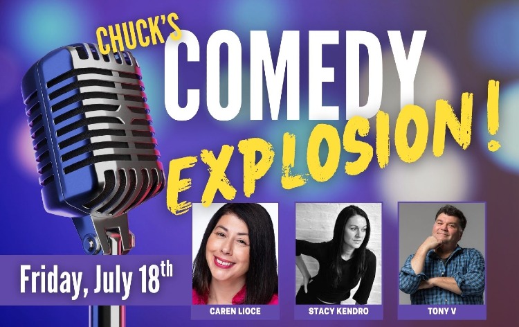 Chuck's Comedy Explosion! September 19, 2025 Tickets | White's of Westport