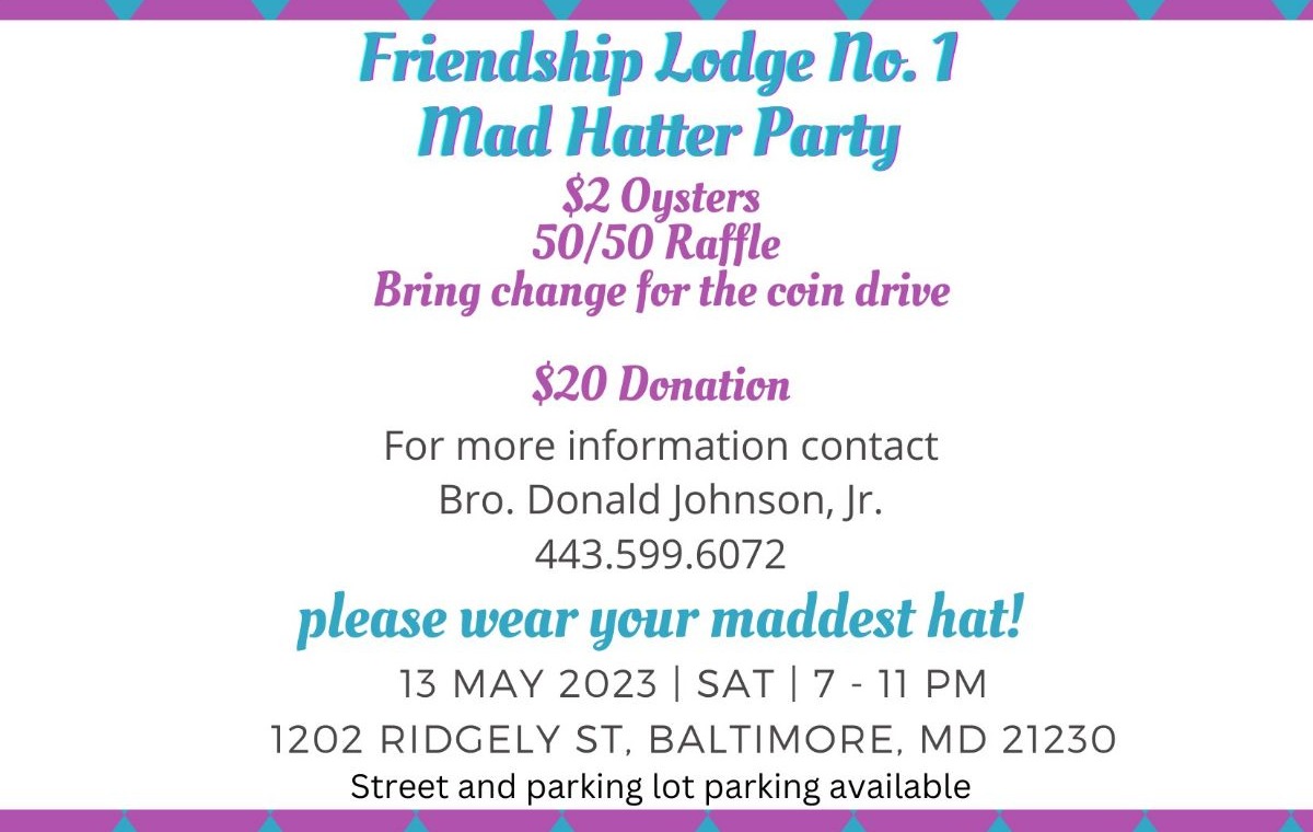 Mad Hatter Party Tickets | Friendship1