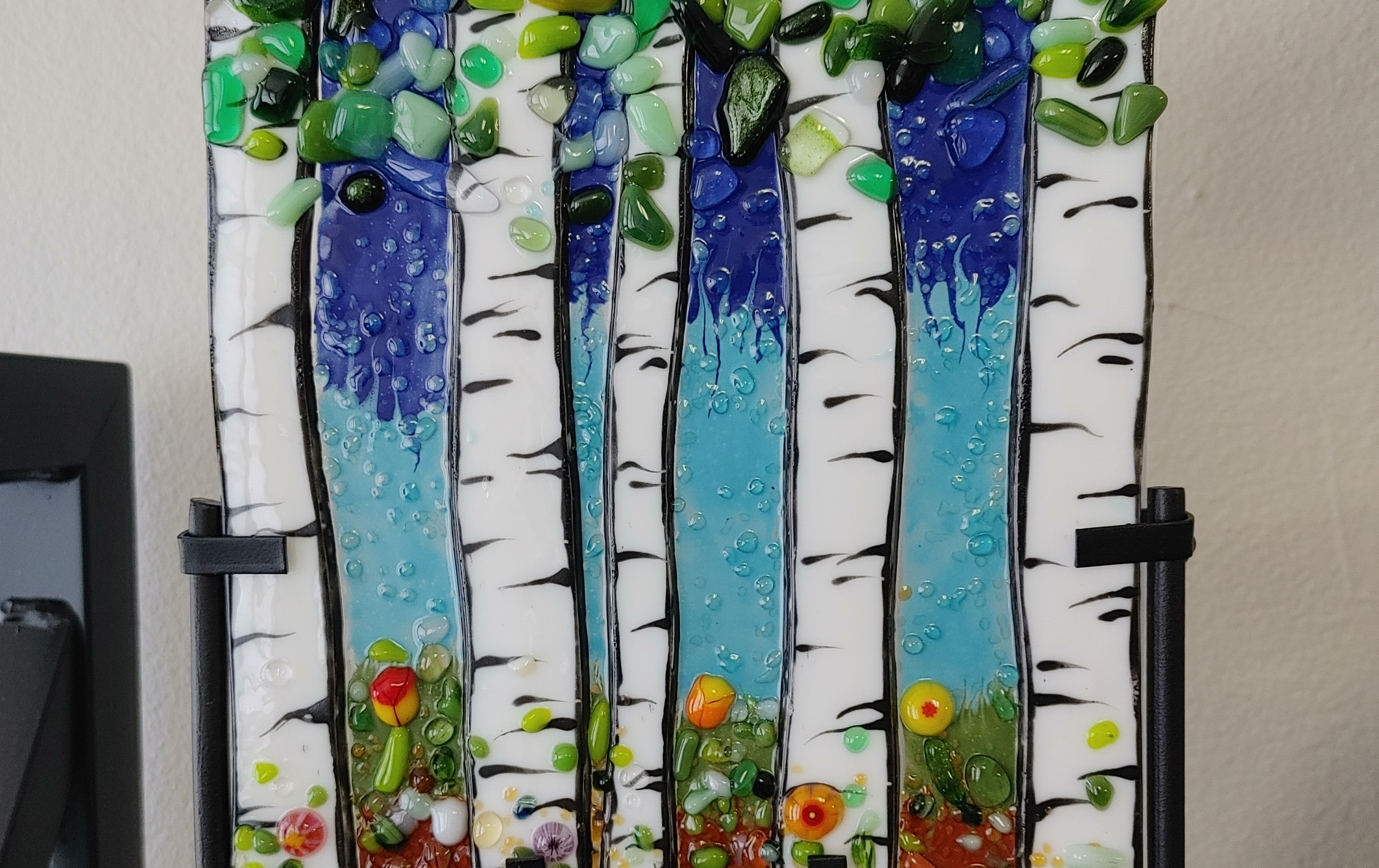 Fused Glass Birch Tree - Private Party Tickets | Smashing Art Glass Studio