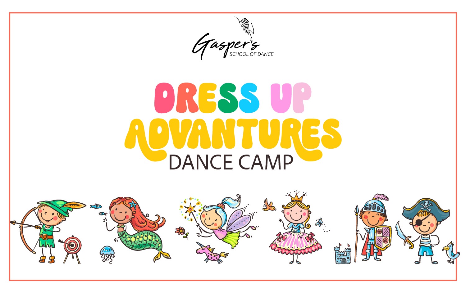 Junior Dance Camp: Dress Up Adventure Tickets | Gasper's School of ...