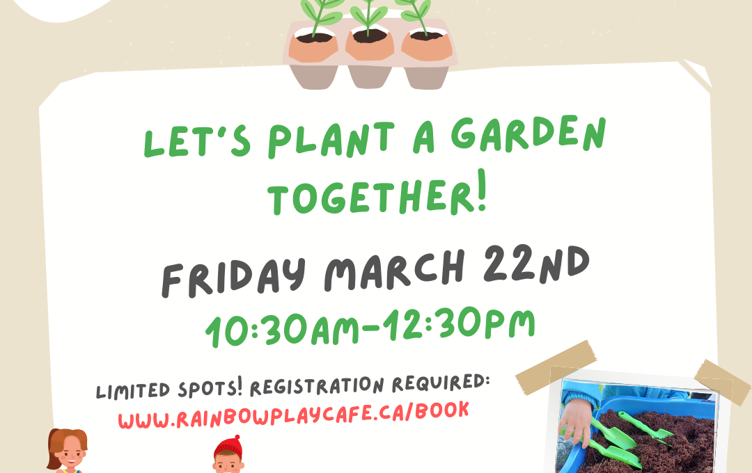 Let's plant a garden together with Gardens4Kids! Friday March 22nd - 10 ...