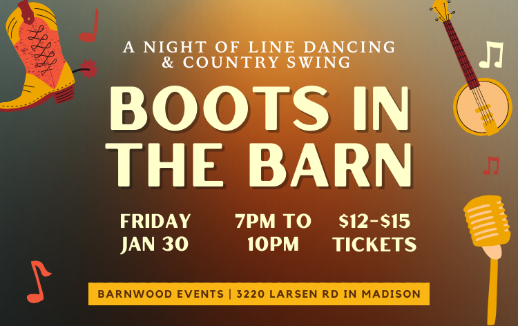 Boots in the Barn - Barn Dance Tickets | Barnwood Events WI, LLC