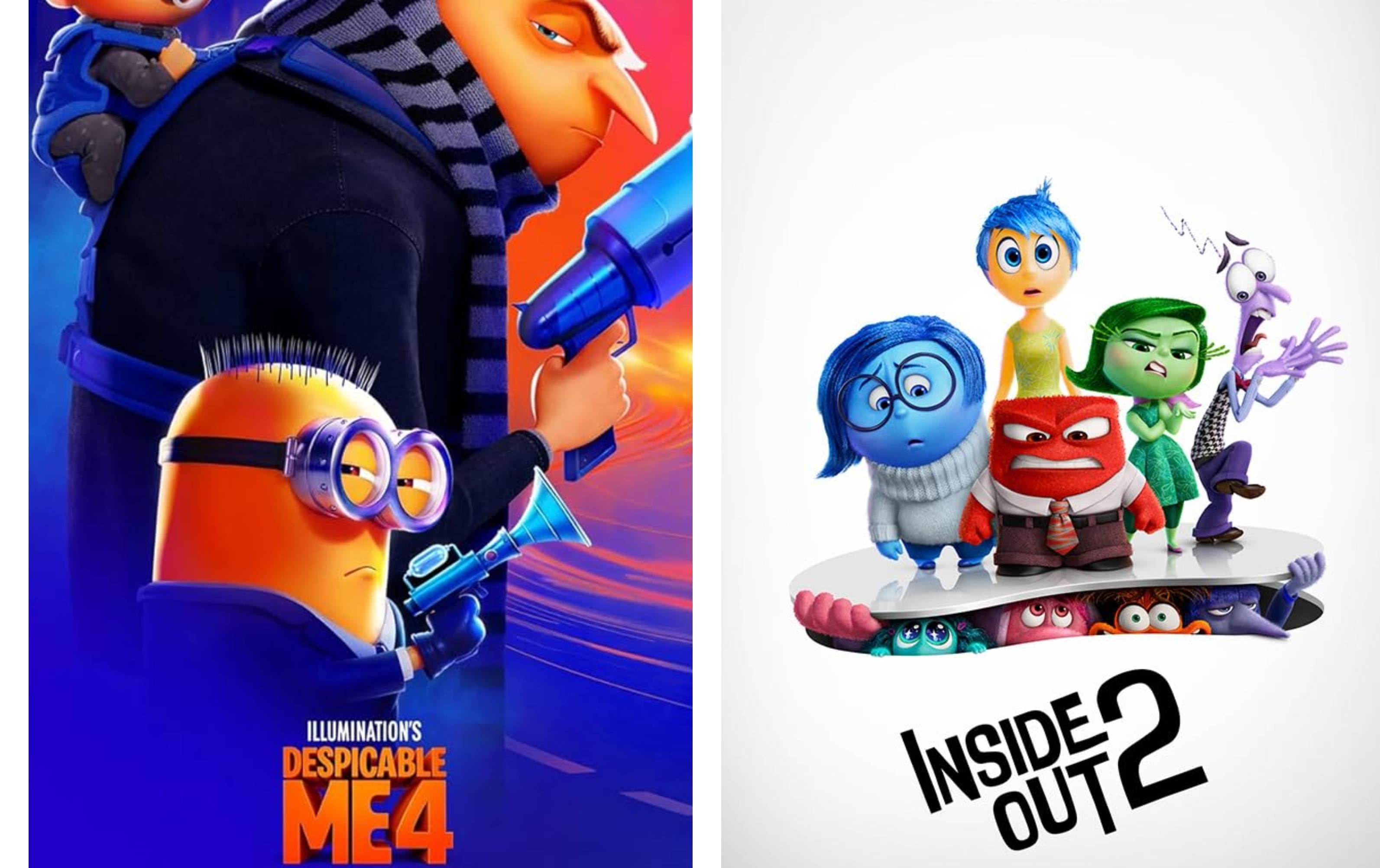 DOUBLE FEATURE: DESPICABLE ME 4 (PG) and INSIDE OUT 2 (PG) Tickets ...