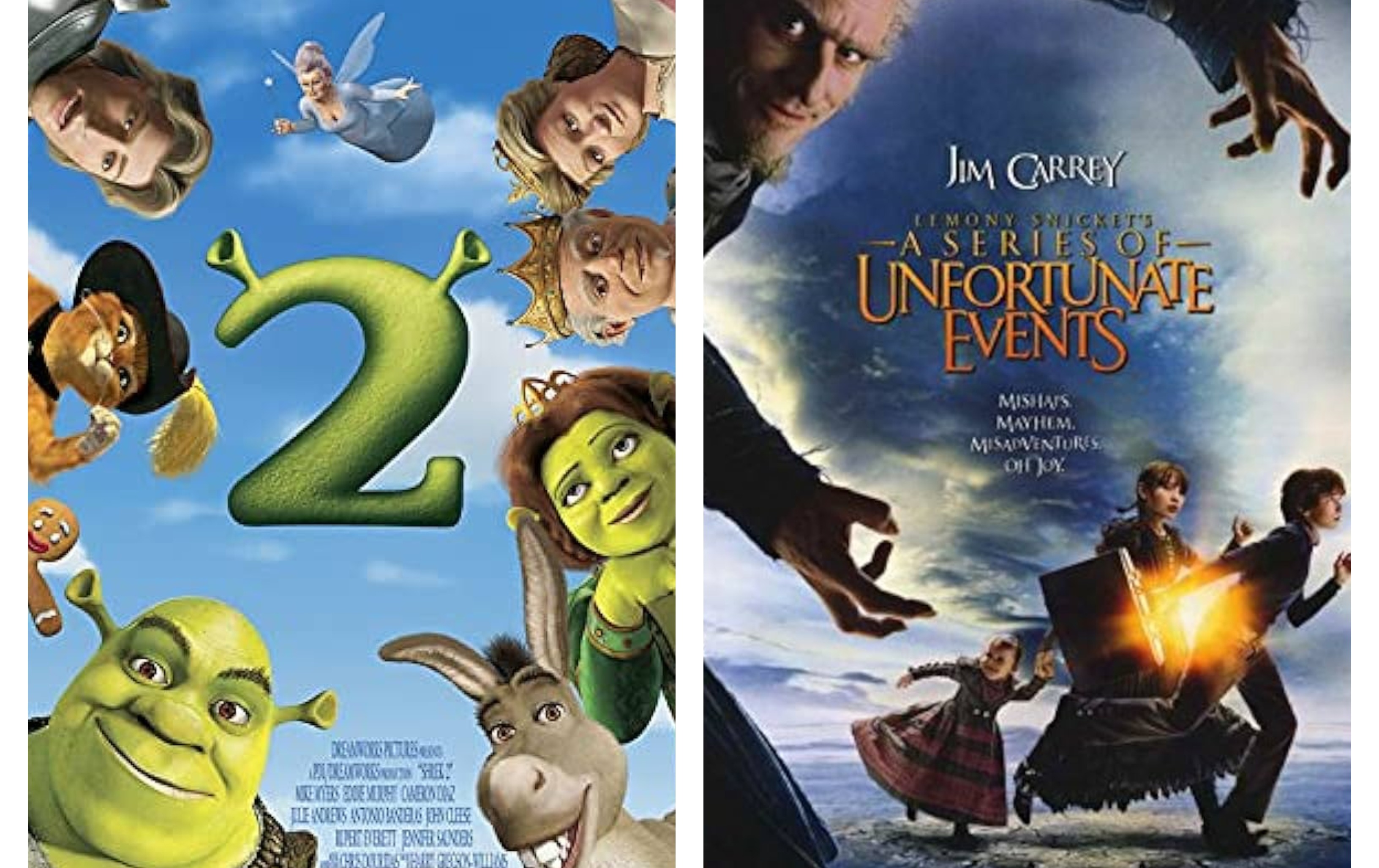 20th Anniversary!! DOUBLE FEATURE: SHREK 2 (PG) and LEMONY SNICKET'S A ...