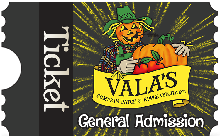 2025 Donation General Admission Tickets | Vala's Pumpkin Patch