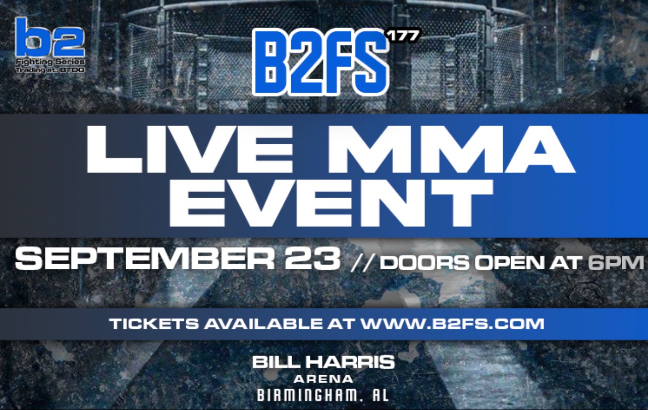 B2 Fighting Series 177 Birmingham, AL Tickets | B2 Fighting Series