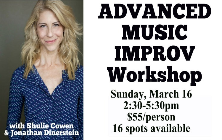 ADVANCED MUSIC IMPROV with Shulie Cowen & Jonathan Dinerstein Tickets ...