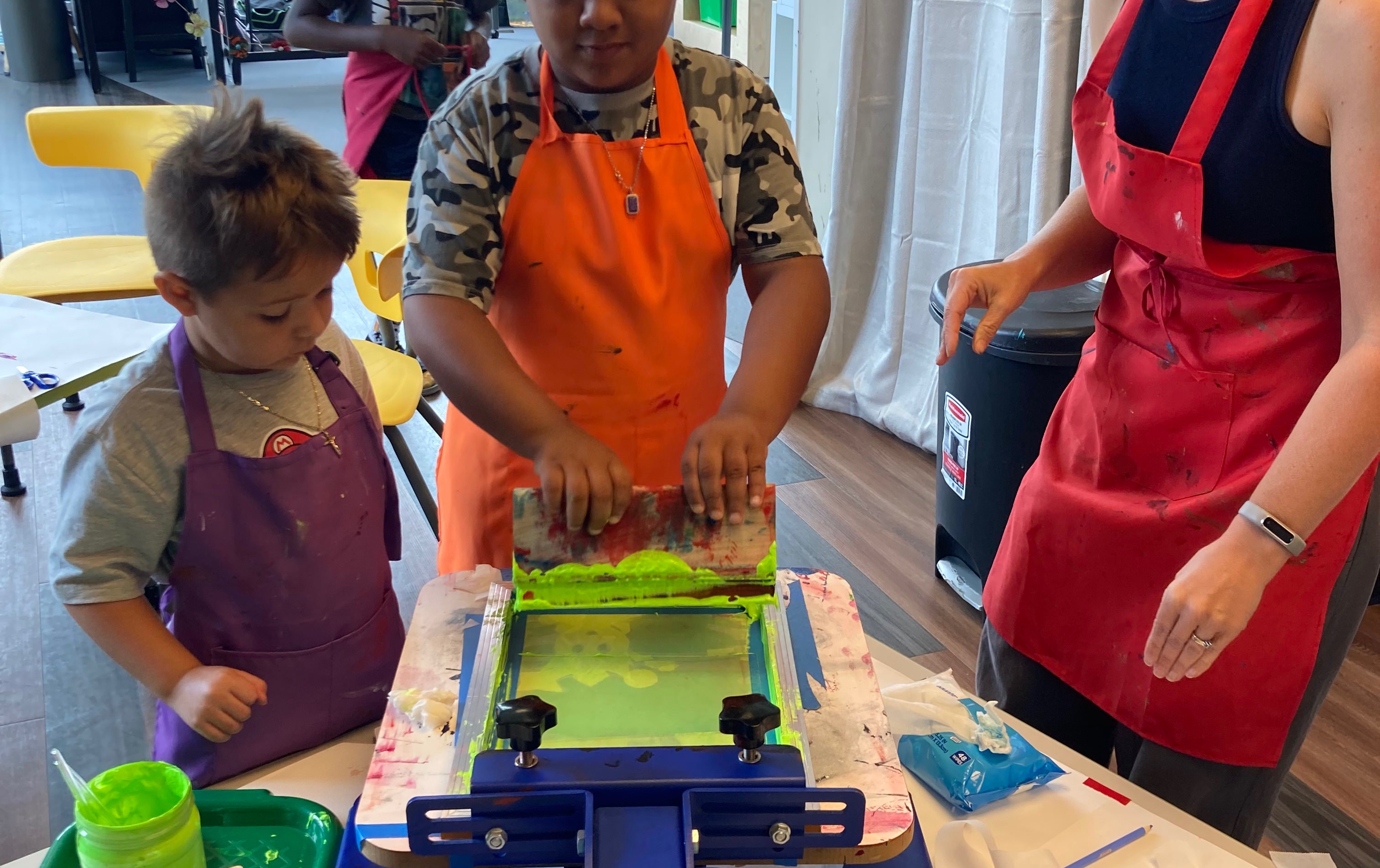 Screen-printing with the Andy Warhol Museum (Morning Summer Camp ...