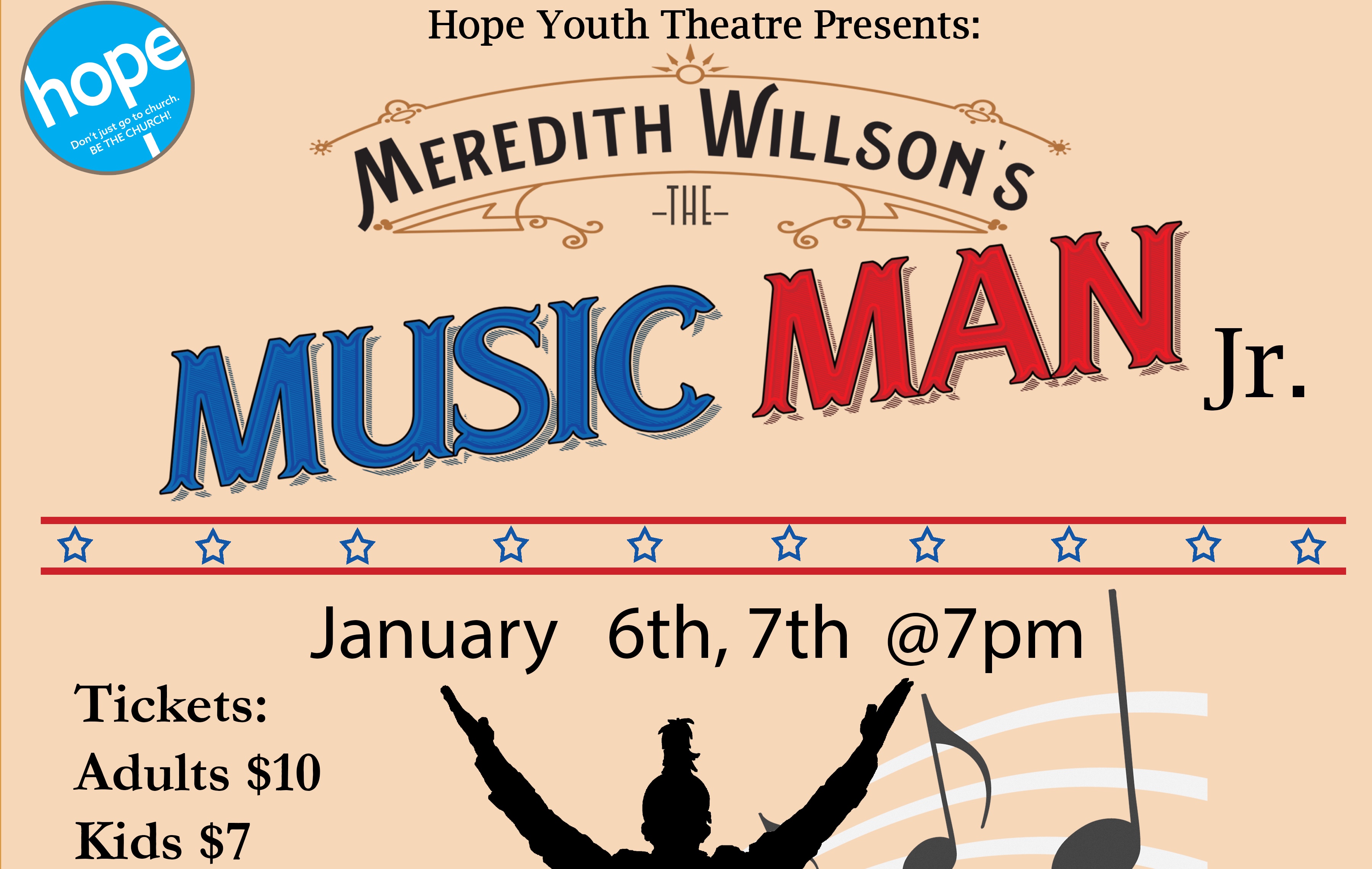 The Music Man Jr. Tickets | Hope Church