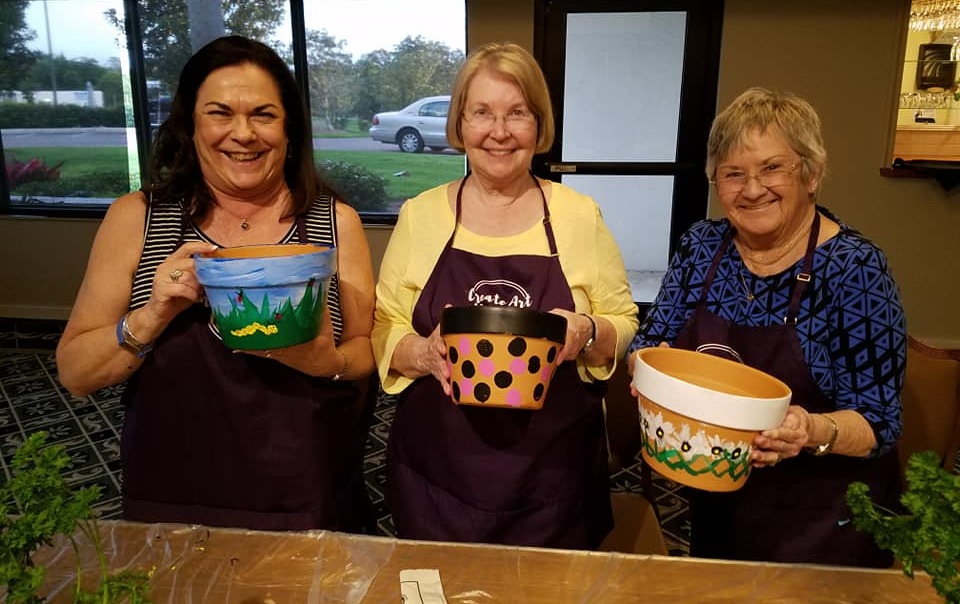 Paint and Plant - Mini Spring Flower Garden Tickets | One by One Designs