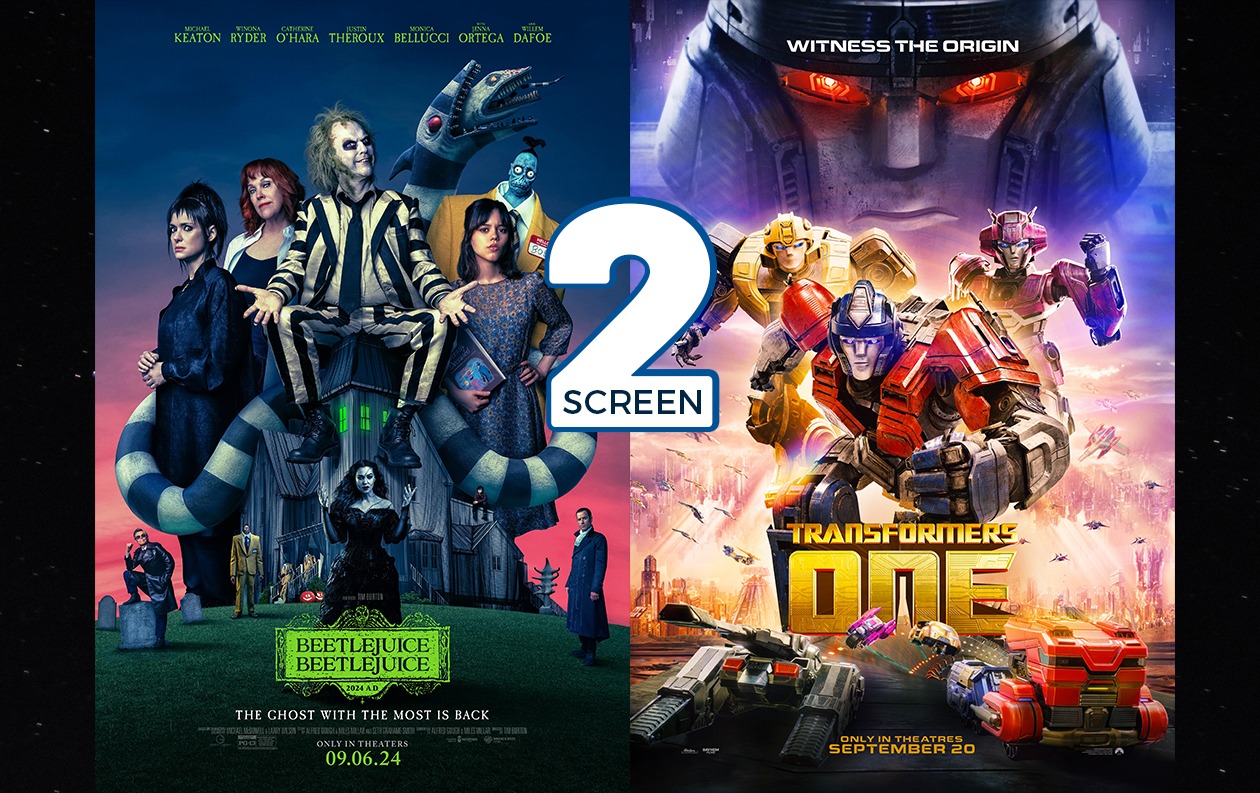 Beetlejuice Beetlejuice (PG-13) / Transformers One (PG) Tickets | Moonlite Theaters, Inc.