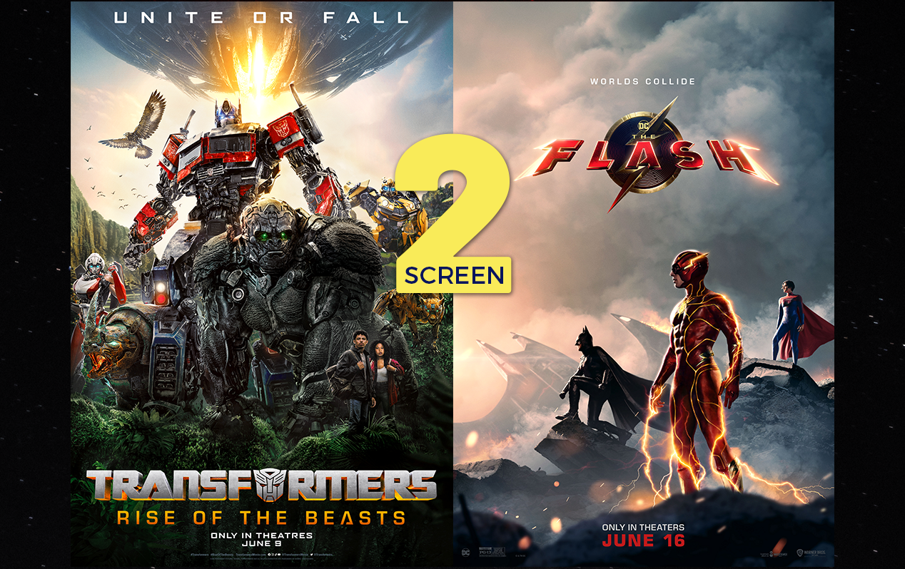 Transformers: Rise of the Beasts (PG-13) / The Flash (PG-13) Tickets ...