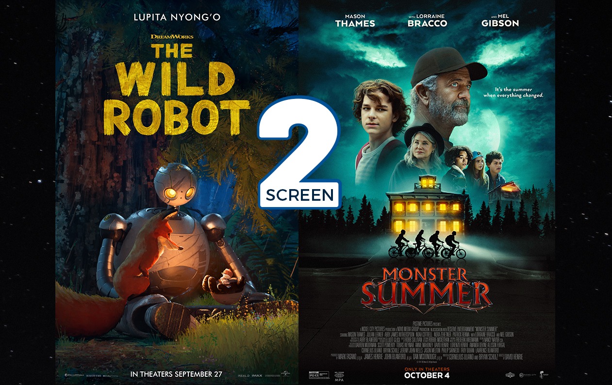 The Wild Robot (PG) / Monster Summer (PG-13) Tickets | Moonlite ...