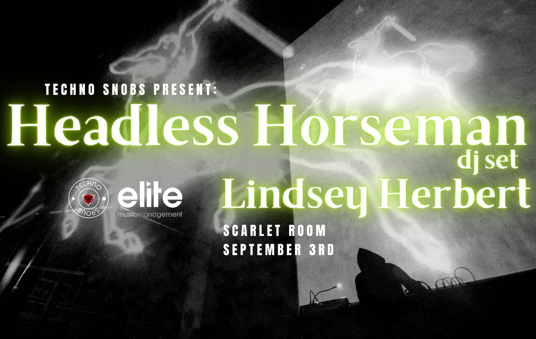 Techno Snobs Present: Headless Horseman and Lindsey Herbert Tickets ...