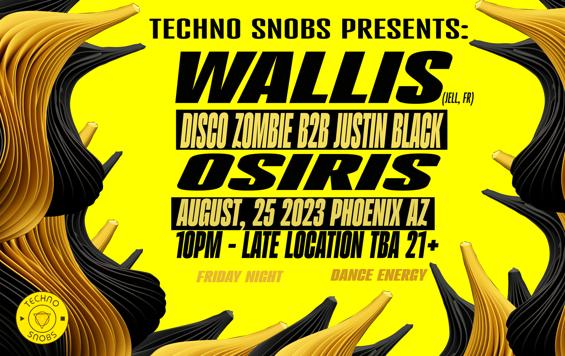 Techno Snobs Presents: Wallis Tickets | Techno Snobs