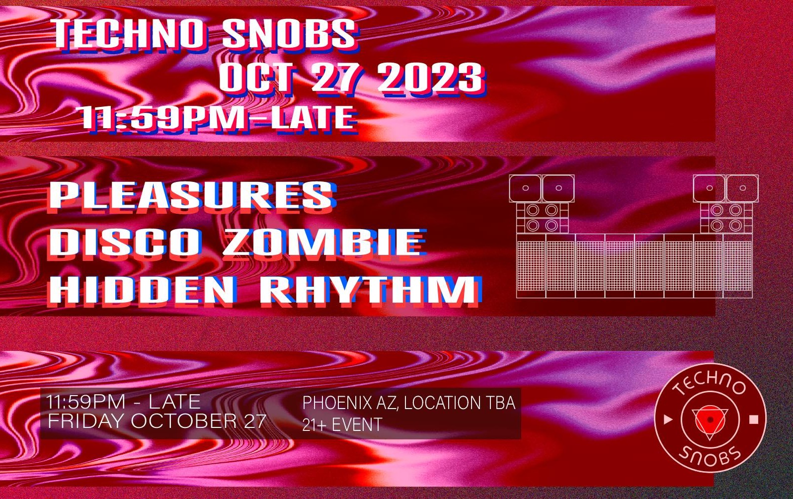 Techno Snobs Afters [10.27] Tickets | Techno Snobs