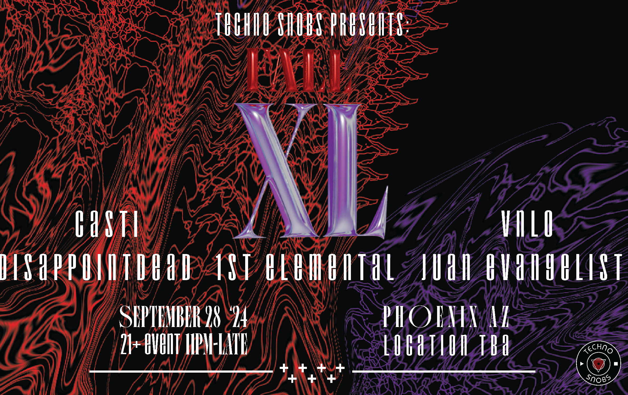 Techno Snobs Presents: FALL XL [9.28] - Archived Tickets | Techno Snobs