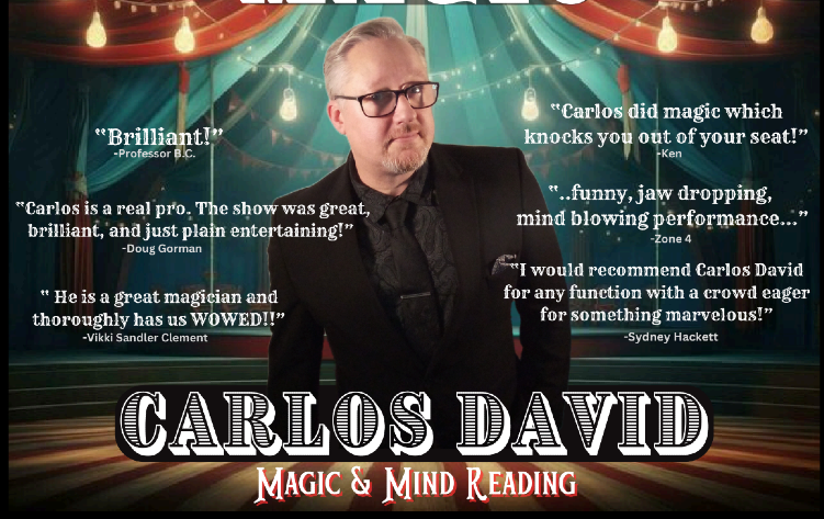 Magic at the Pythian Castle: Featuring Carlos David Tickets | VGB Services