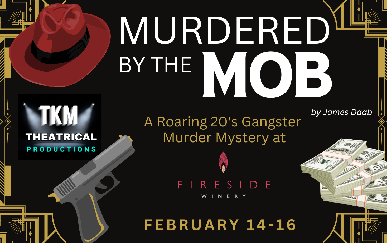 Murdered by the Mob: Dinner Theater Tickets | Wilrona LLC