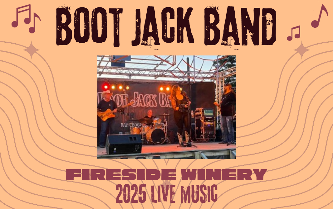 Boot Jack Band at Fireside Winery Tickets | Wilrona LLC