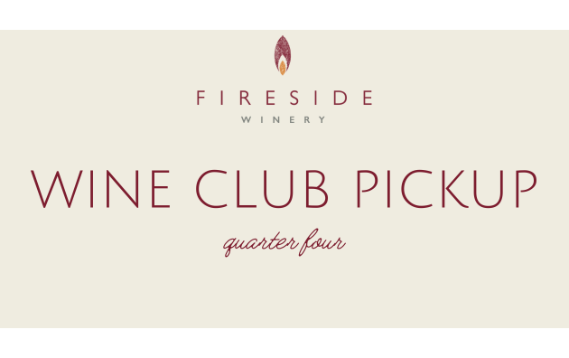 Q4 Wine Club Pickup Party RSVP Tickets | Wilrona LLC
