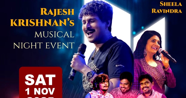 Rajesh Krishnan's Musical Night - Deepotsava 2025 Tickets | Sharavathi ...