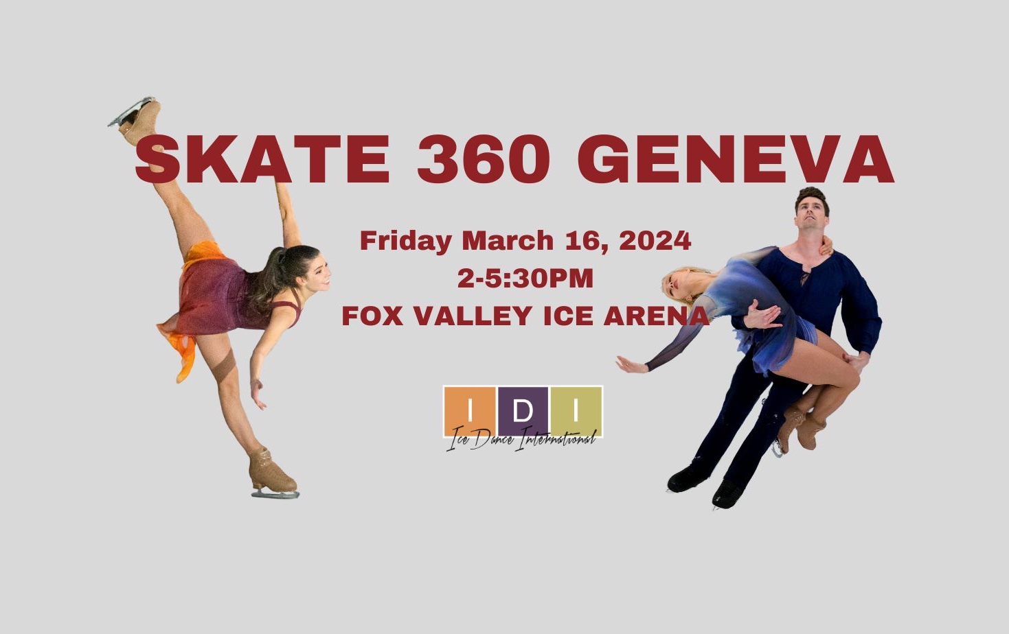 Skate 360 Fox Valley Ice Arena Tickets | IDI's SOAR! Purchase tickets here!