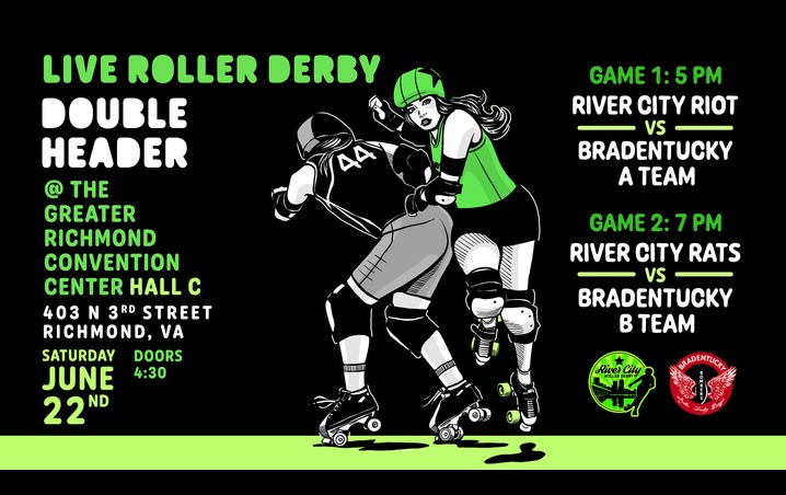 Live Roller Derby Double Header Tickets | River City Rollergirls Inc.