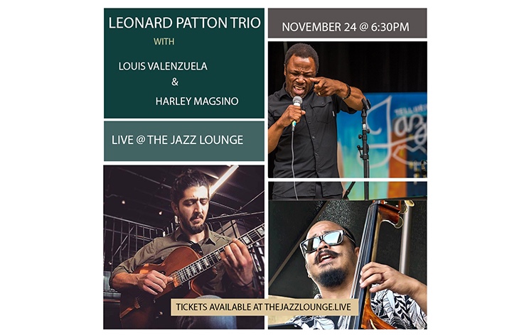 Leonard Patton Trio (no food - special discount tickets) | The Jazz Lounge