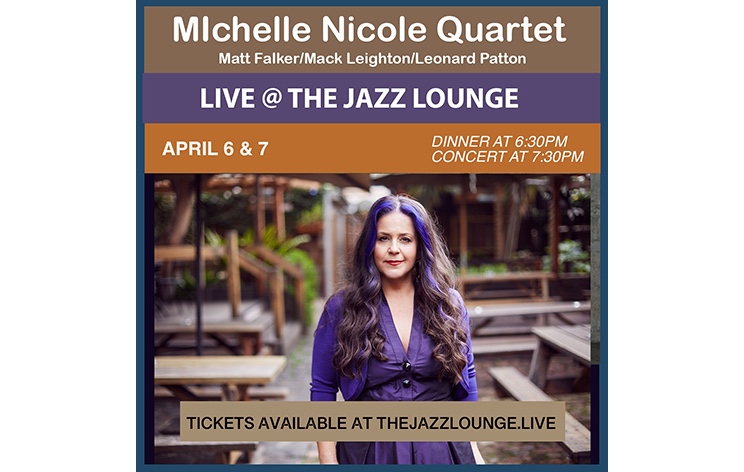 Michelle Nicole Quartet Tickets | The Jazz Lounge