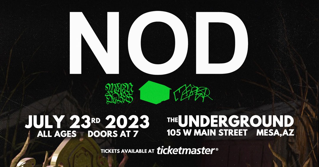 NOD TOUR-JOEYY Tickets | The Nile Theater