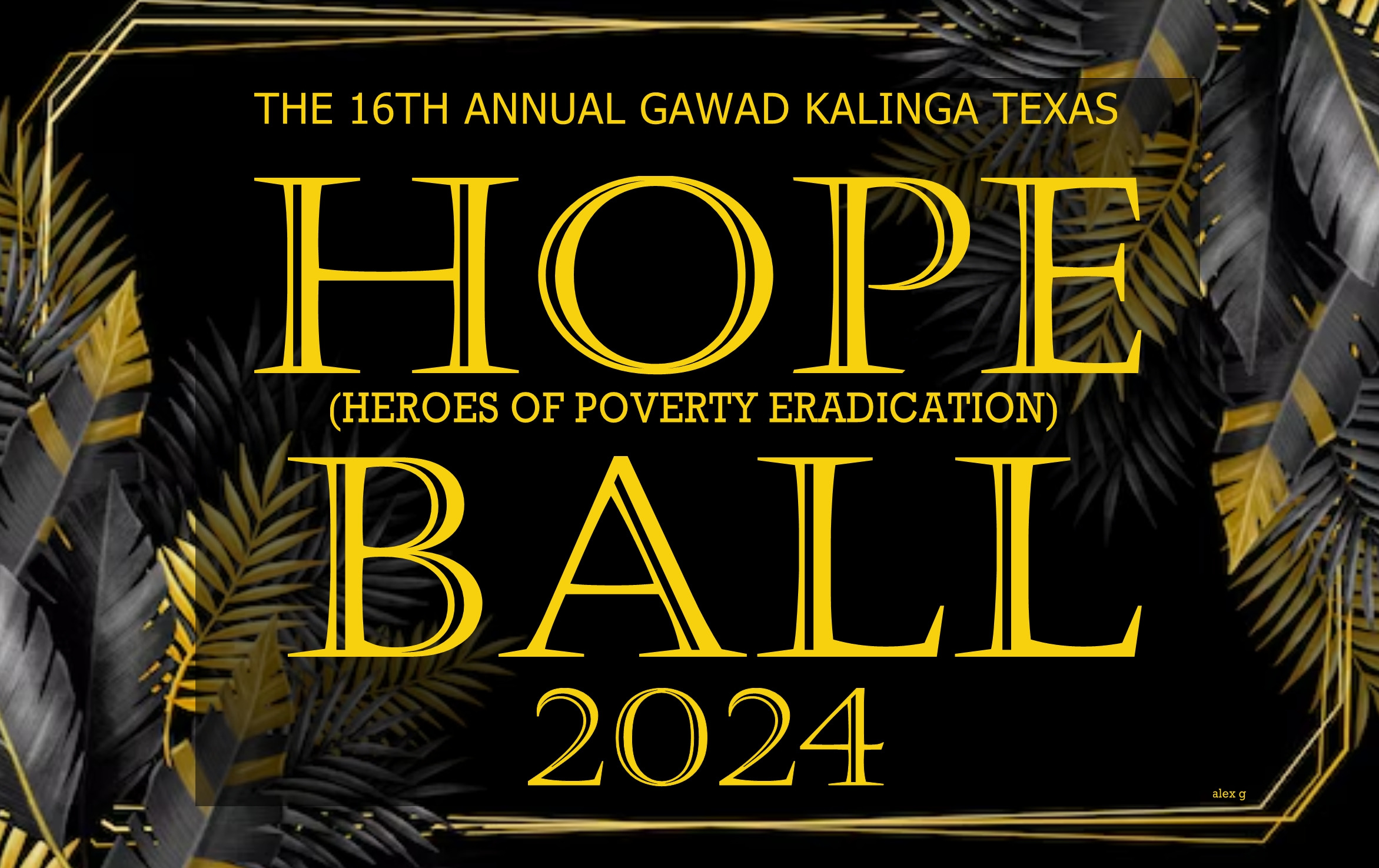 Gawad Kalinga USA Texas HOPE Ball 2024 Tickets | Gawad Kalinga USA Texas