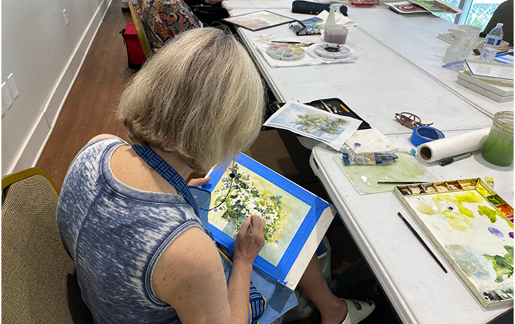 Six Week Intermediate Watercolor Painting Course and Critique with Fred ...