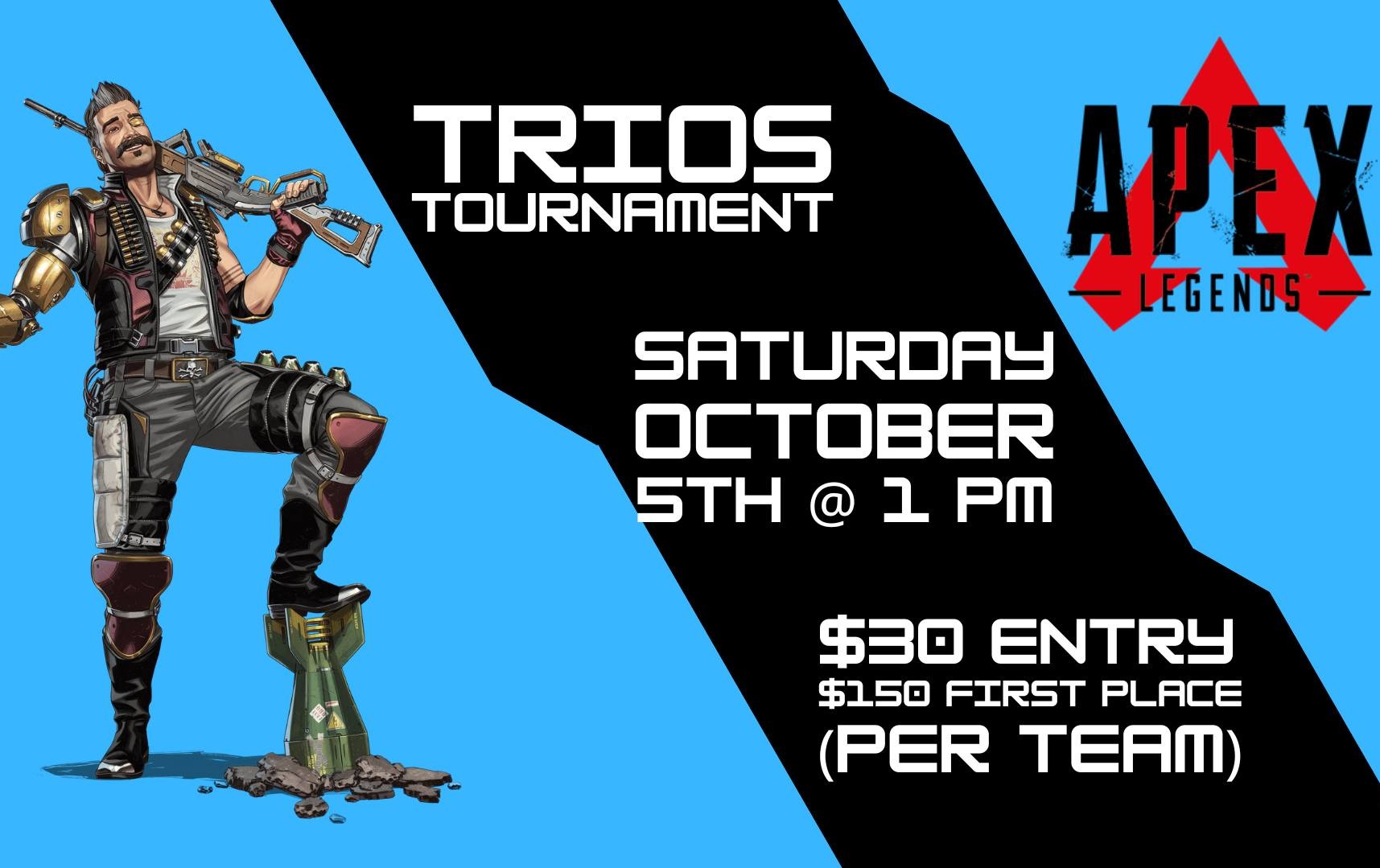 Apex Tournament Tickets | Pennington Station