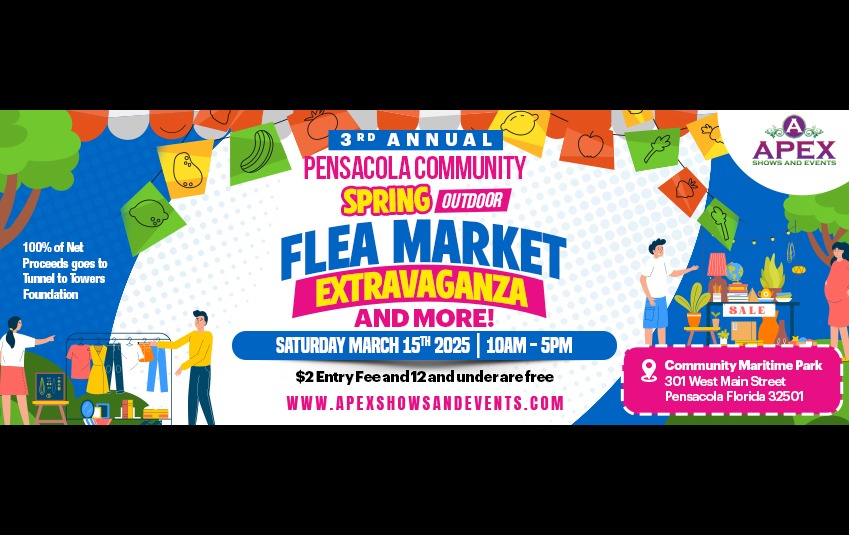 Pensacola Outdoor Community Flea Market Extravaganza and More! Tickets ...